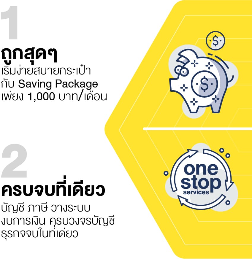 บัญชีสุดคุ้ม - สำนักงานบัญชี Inflow Account